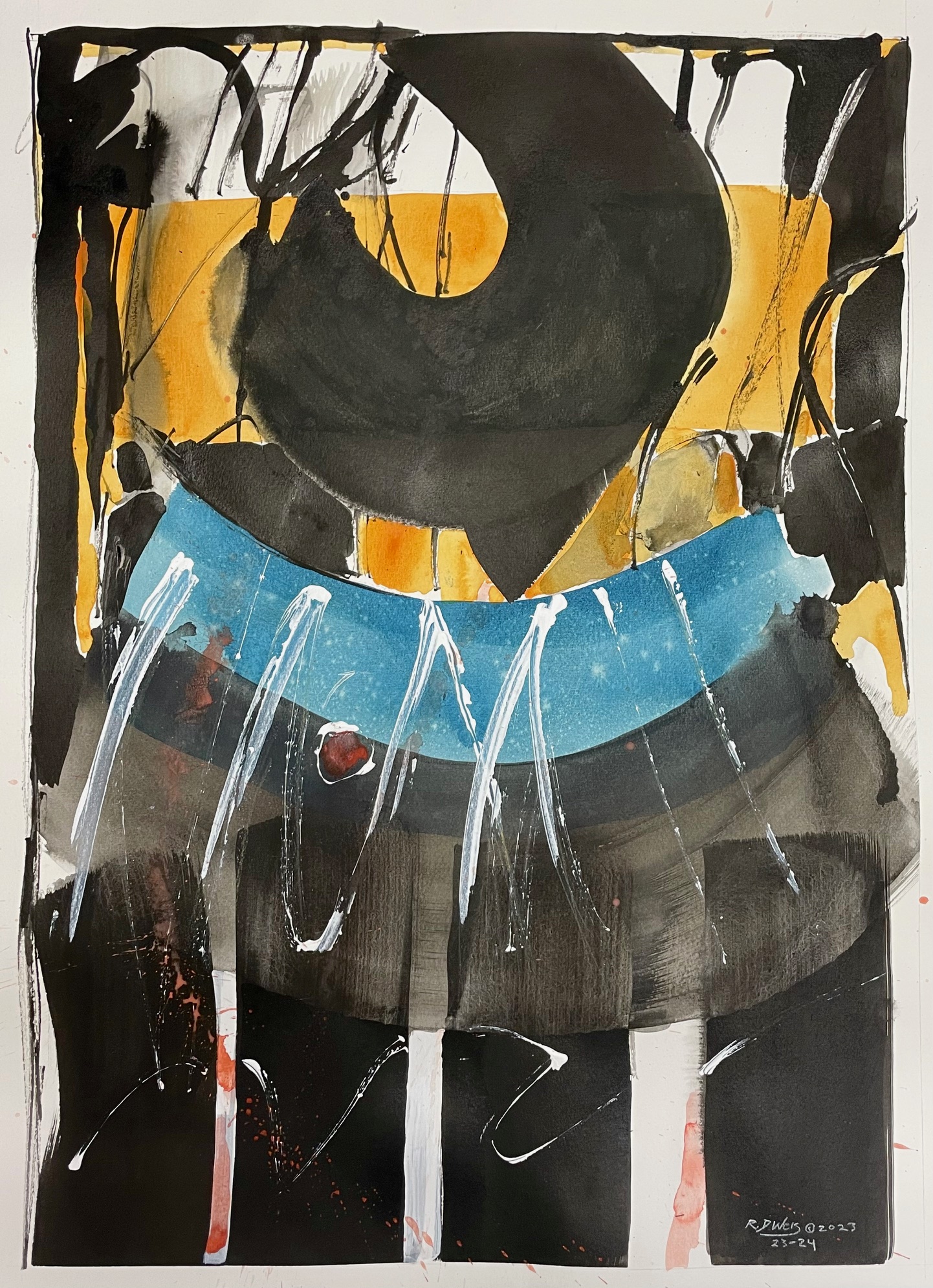 Going with the Flow: Works on Paper by Richard Weis | Furchgott ...